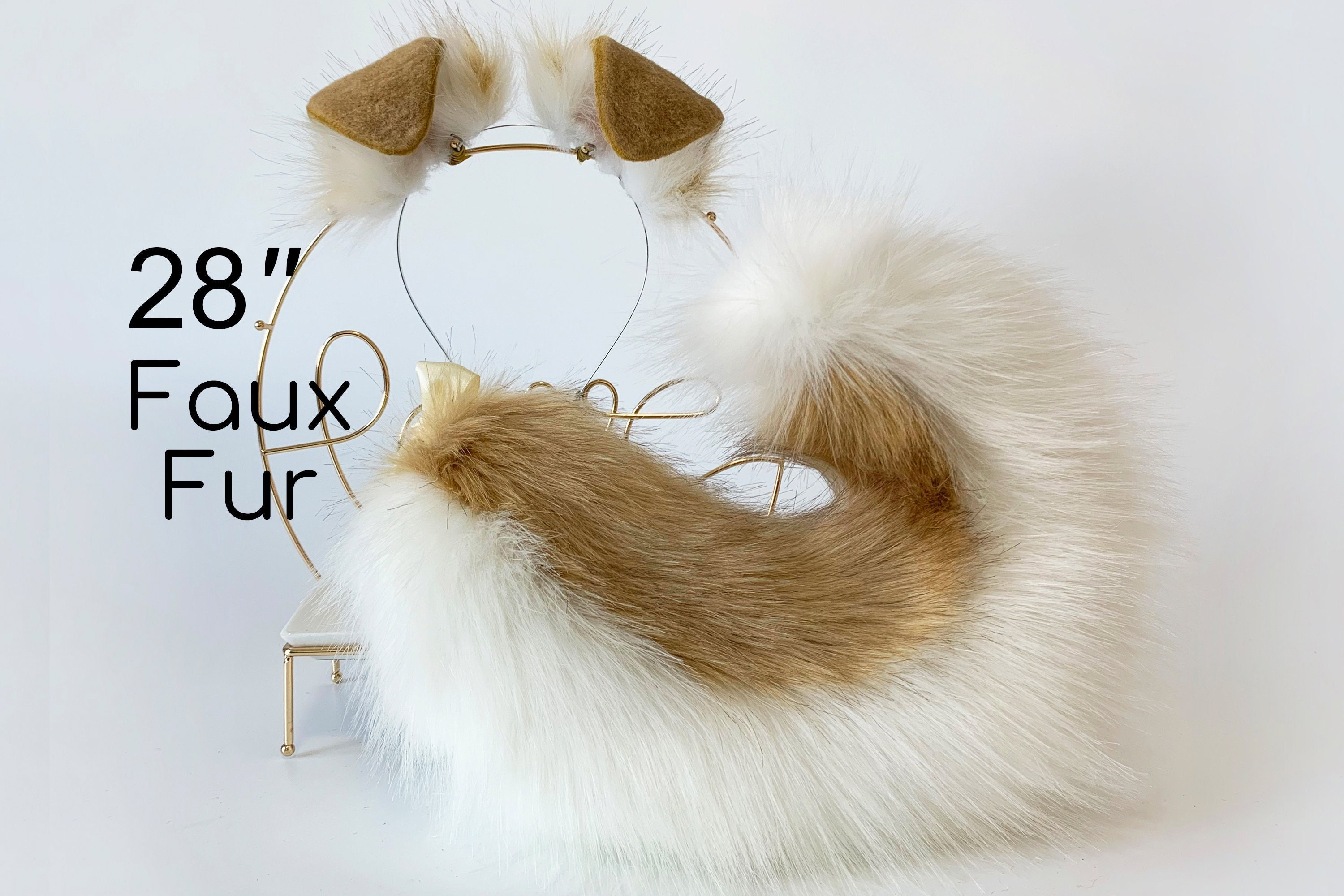 Shepherd Dog Tail and Ear Set Shiba Inu Dog Ear and Tail Set - Etsy