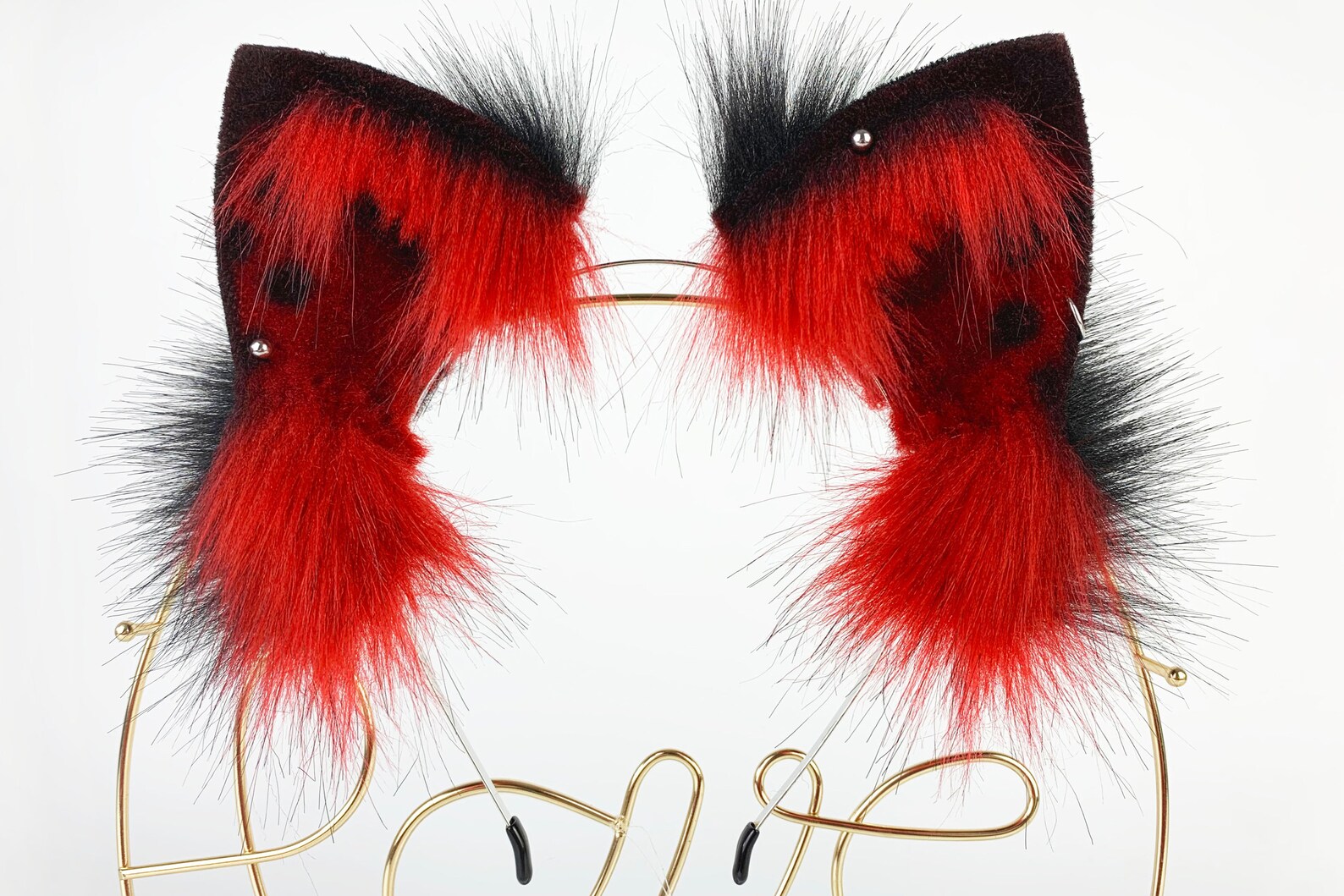Faux Fur Fox Ear and Tail Set Wolf Tail and Ear Set Anime - Etsy