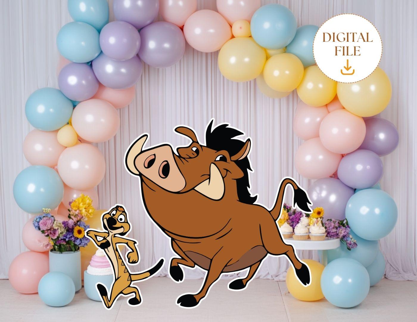 Lion King Cutout, Lion King Decor, Simba Cutouts, Lion King Birthday ...