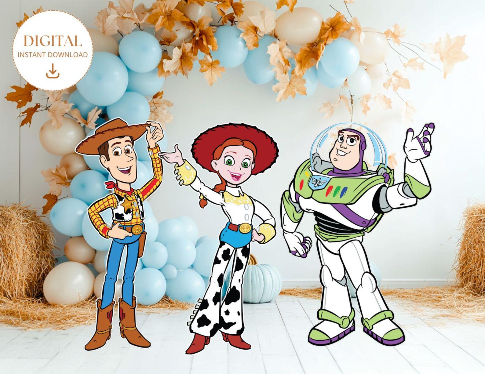 Toy Story Cutout Bundle, Toy Story Stand up Prop, Cutout Decor, Toy ...