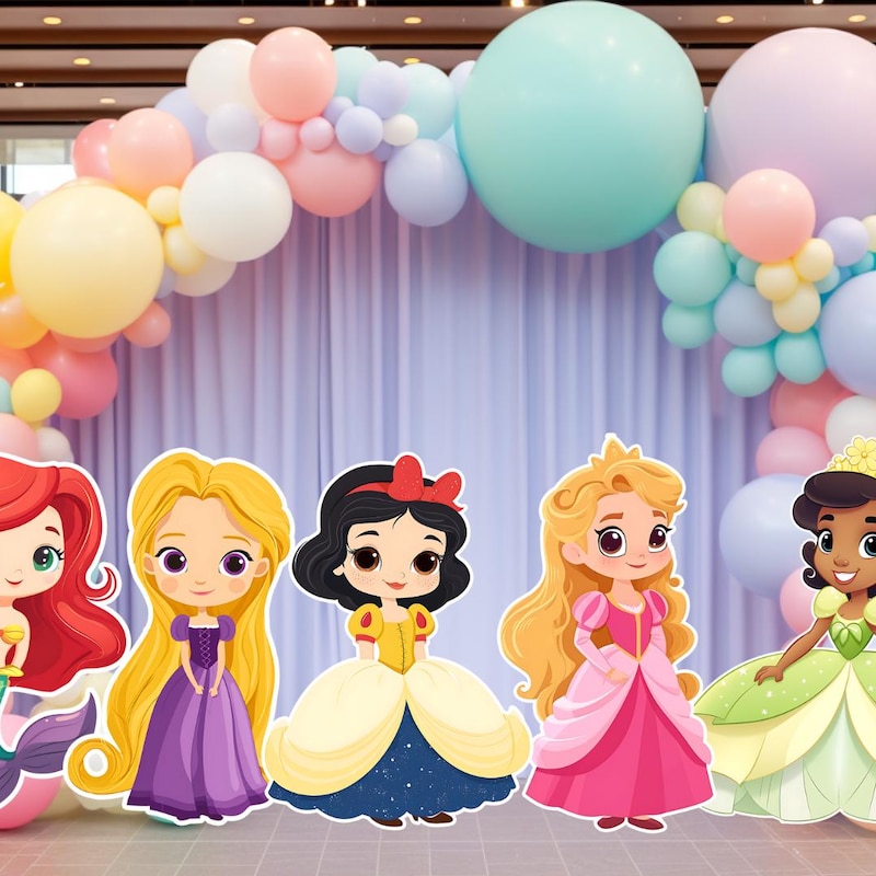 Princess Backdrop - Etsy