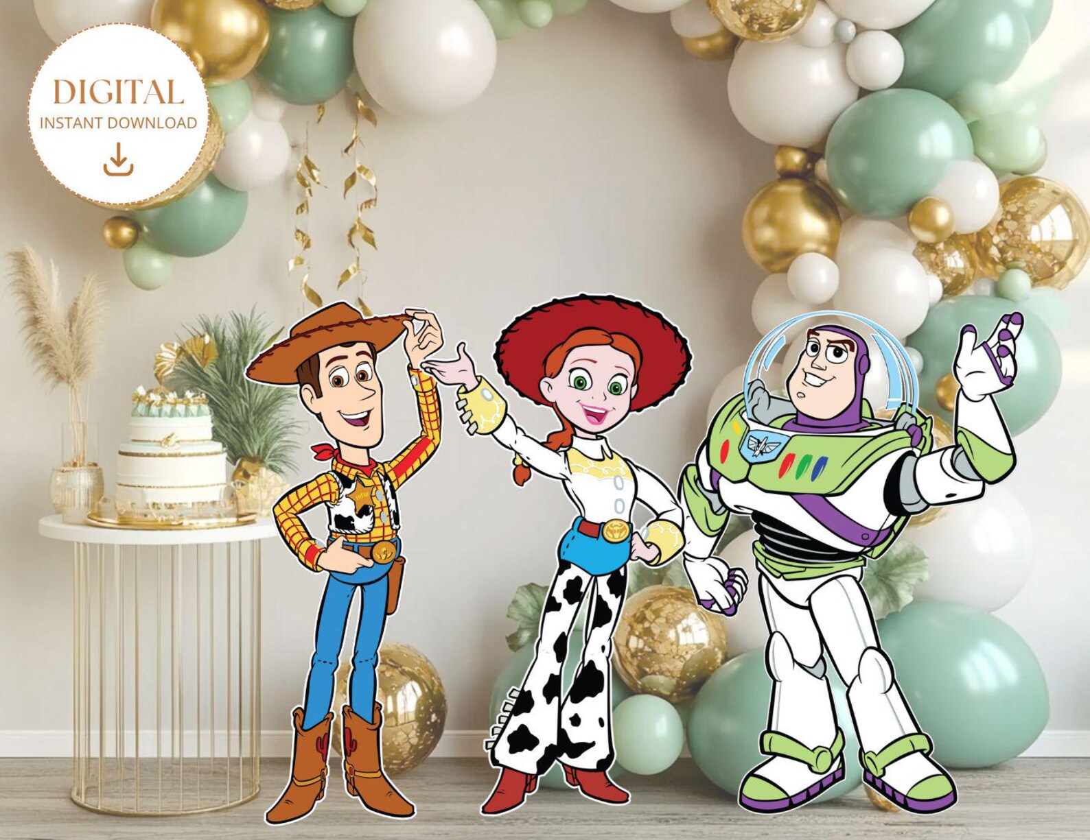 Toy Story Cutout Bundle, Toy Story Stand up Prop, Cutout Decor, Toy ...