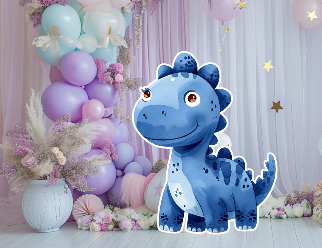 Big Decor Dinosaur Cutout, Dinosaur Birthday Cutout Decor, Dinosaur ...