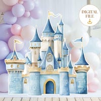 7 Feet CASTLE TEMPLATE to Build Backdrops for Party Decorations or ...