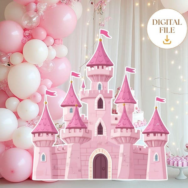 Cardboard Castle Cutout - Etsy