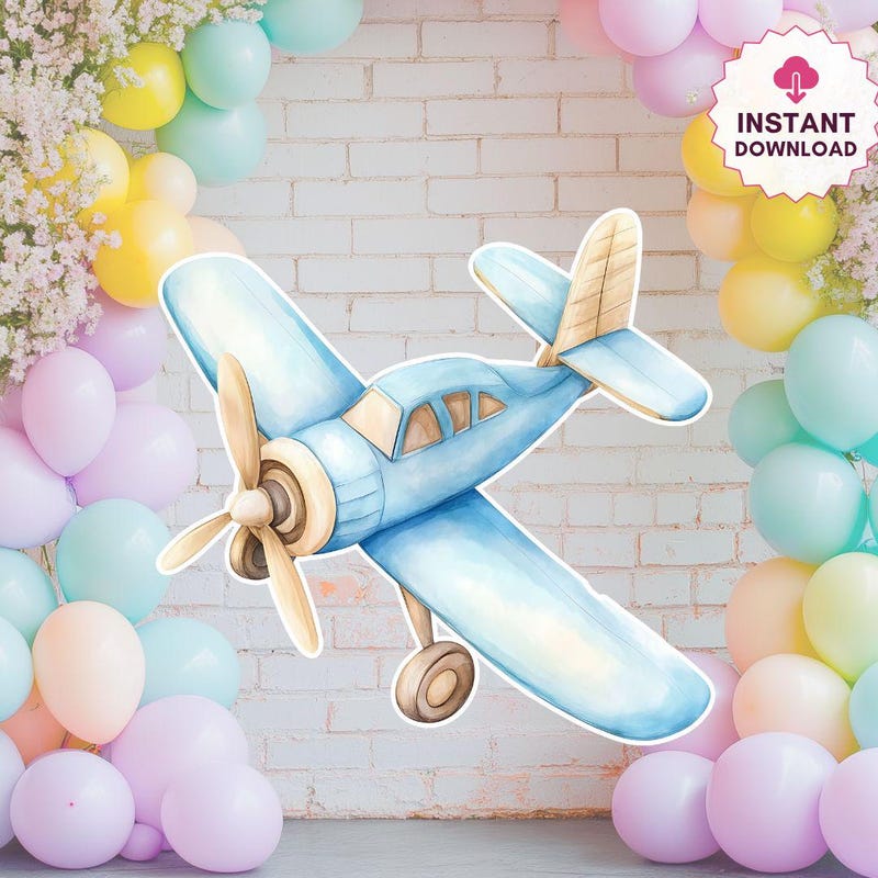 Airplane Backdrop - Etsy