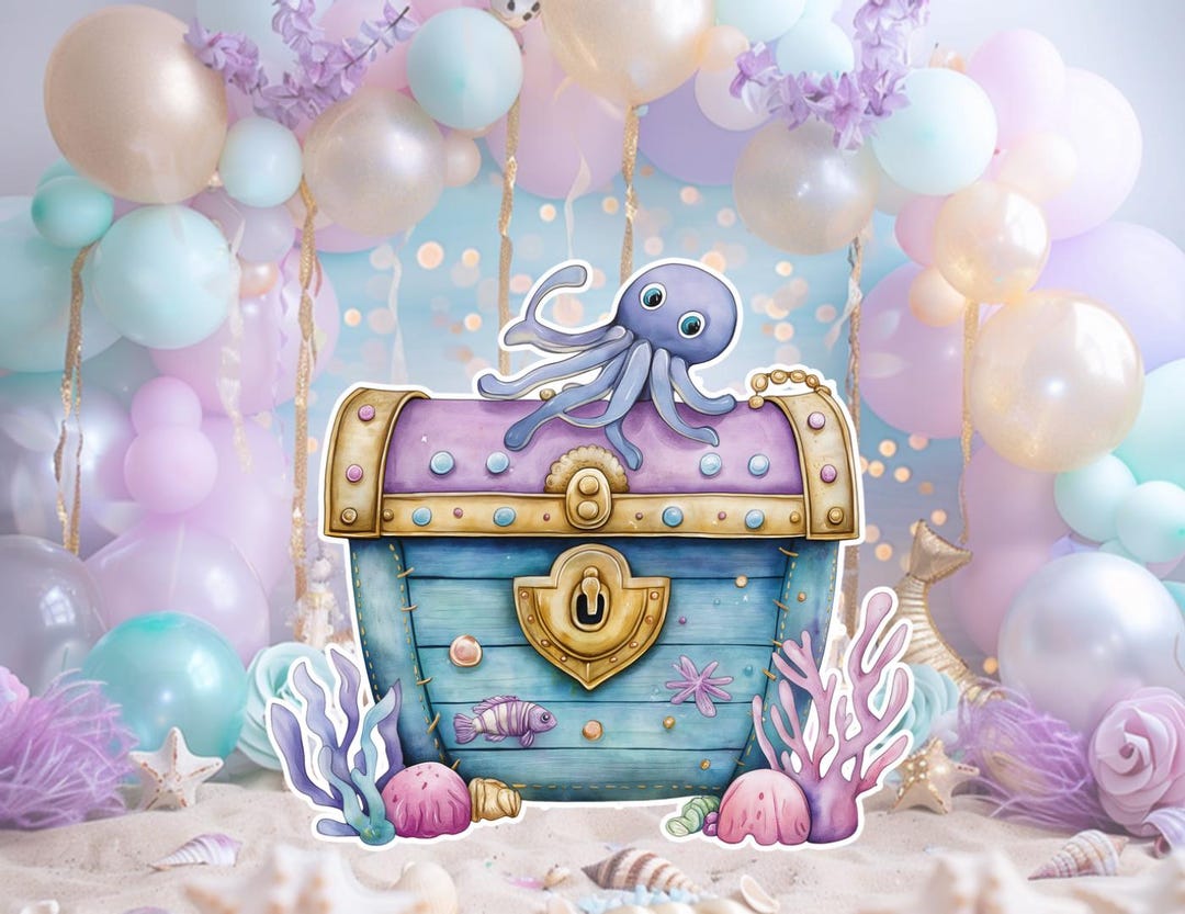 Under the Sea Big Decor, Under the Sea Decoration, Ocean Party Theme ...