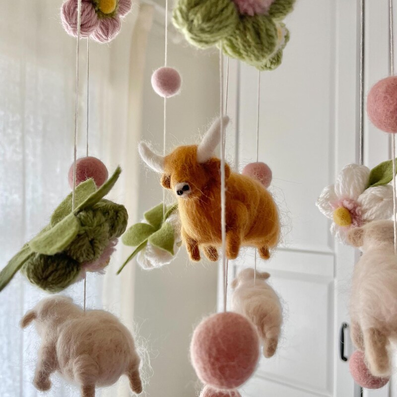 Sheep Mobile - Etsy