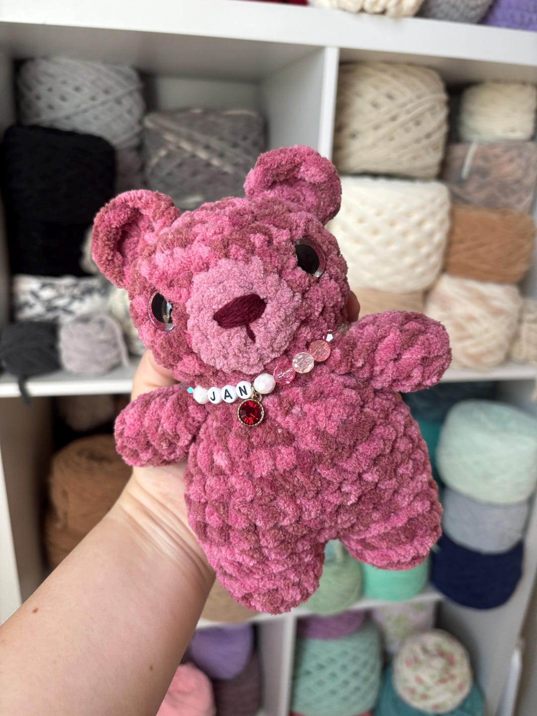 January Birthstone Teddy Bear Plush: Capricorn & Aquarius Zodiac Signs ...