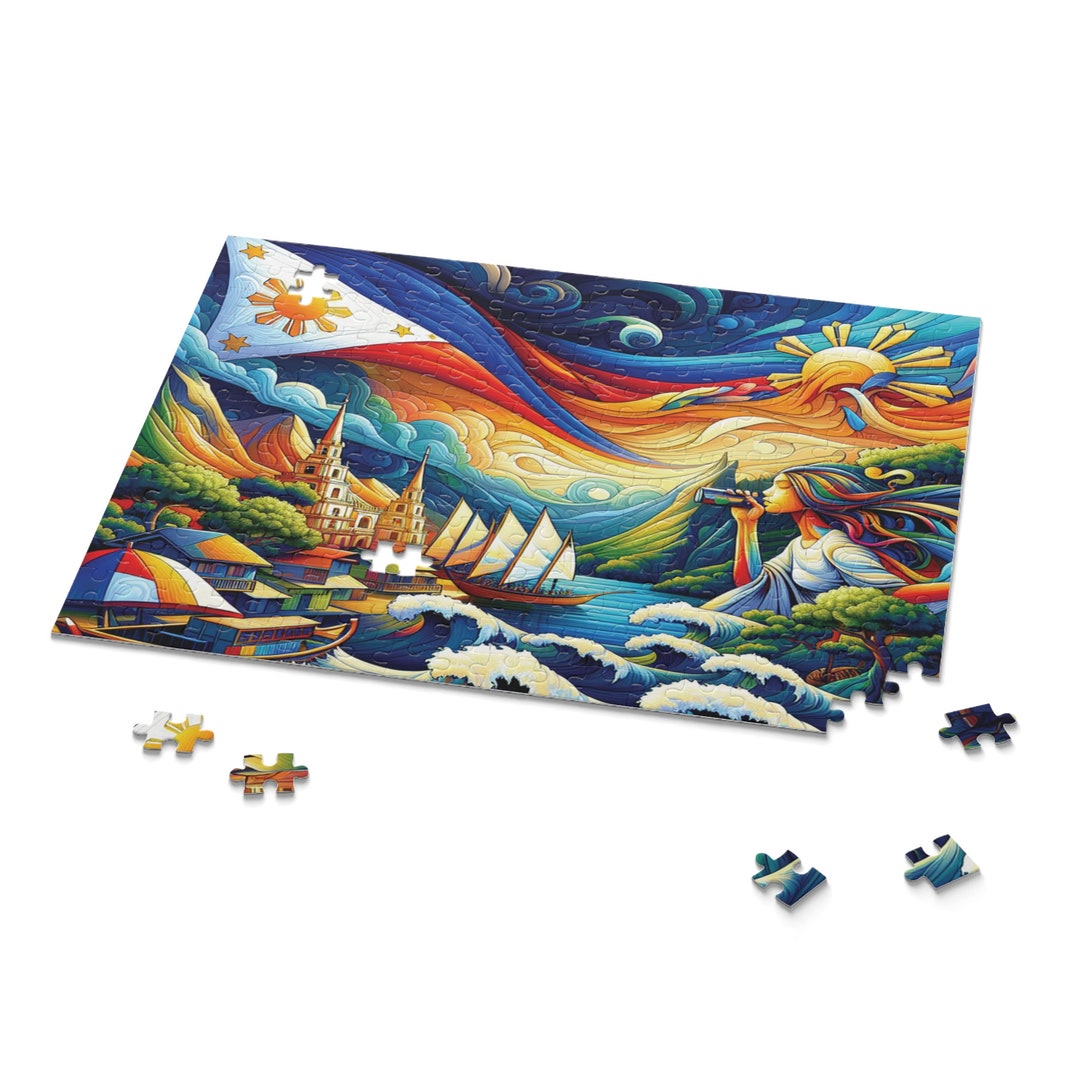 Philippines Portrait 252 Piece Puzzle/ Games/ Kid Games/ Party Game ...