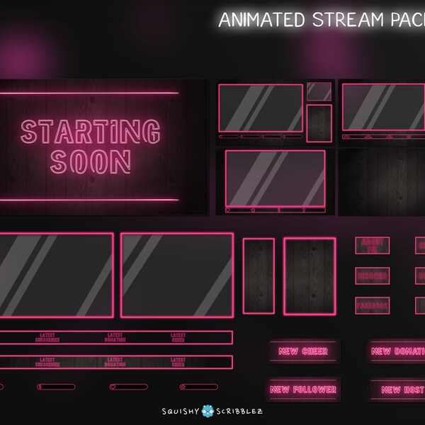 Punk Twitch Stream - Etsy