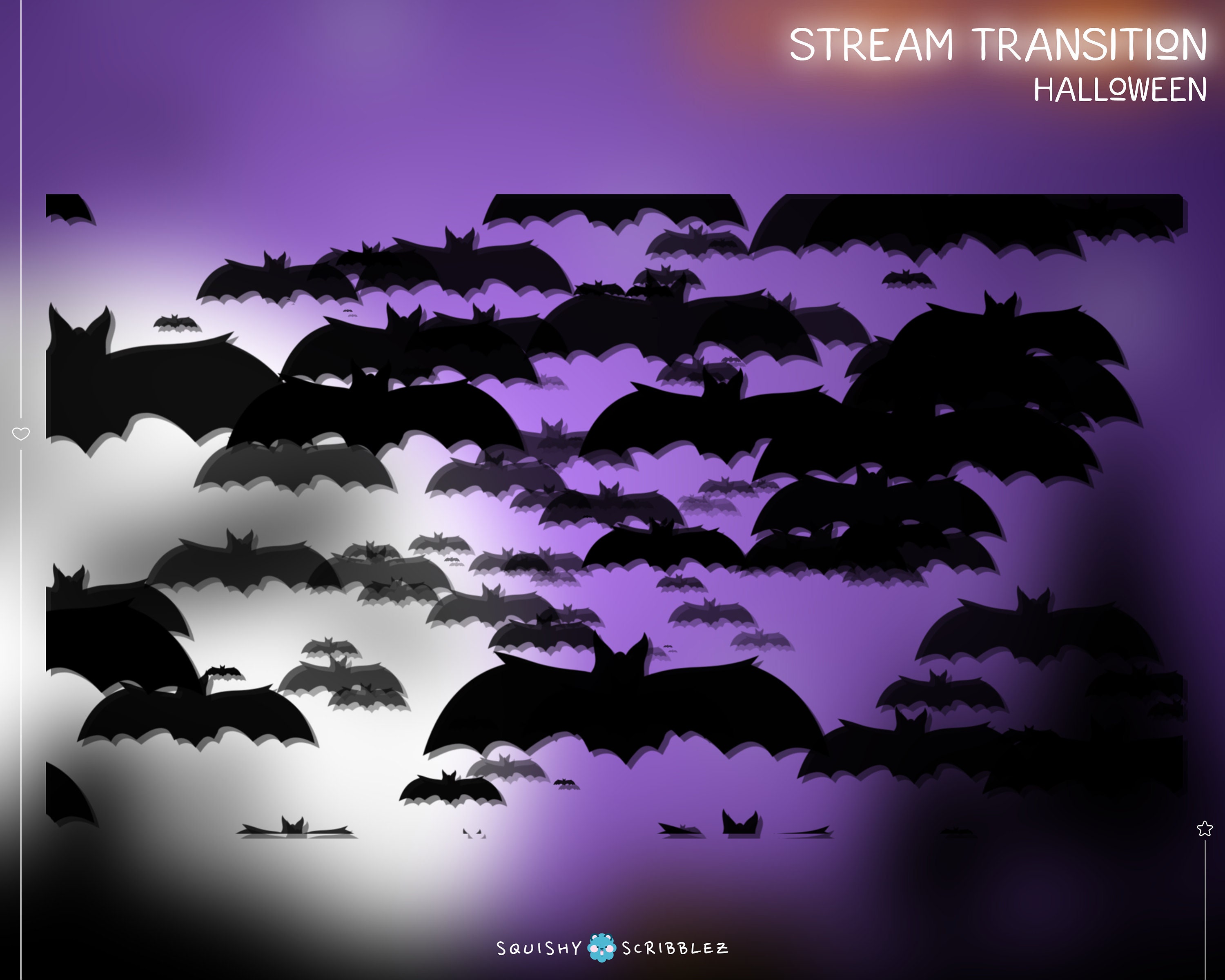Bat Transition for Twitch Halloween Stinger Twitch - Etsy UK