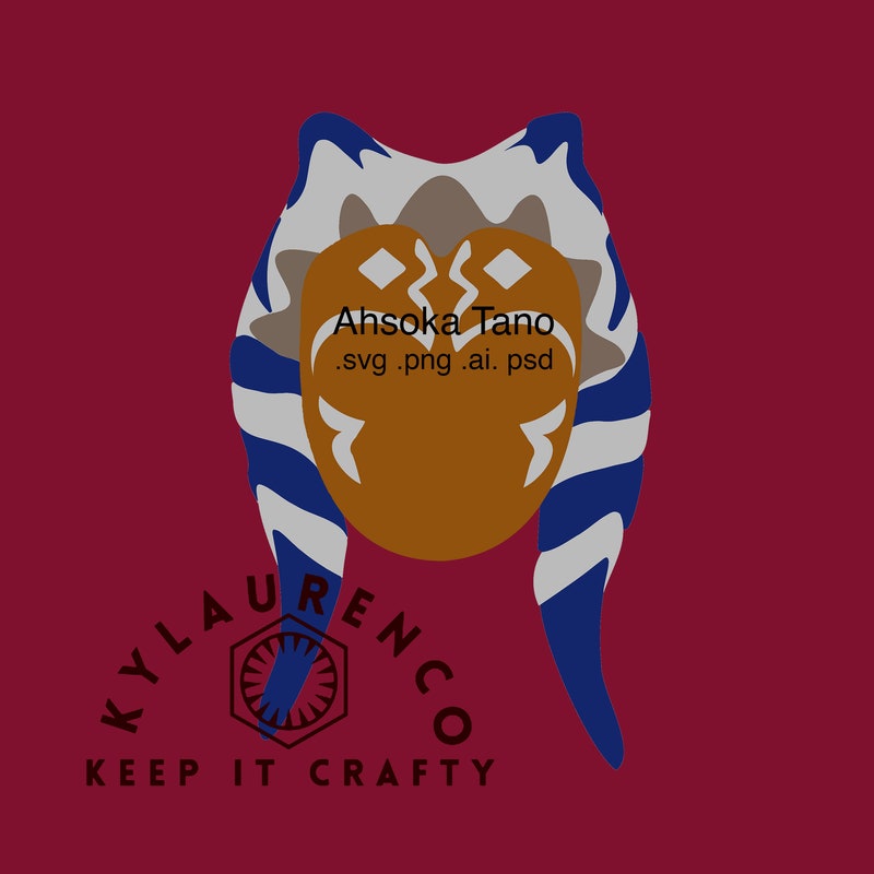 Ahsoka Svg - Etsy