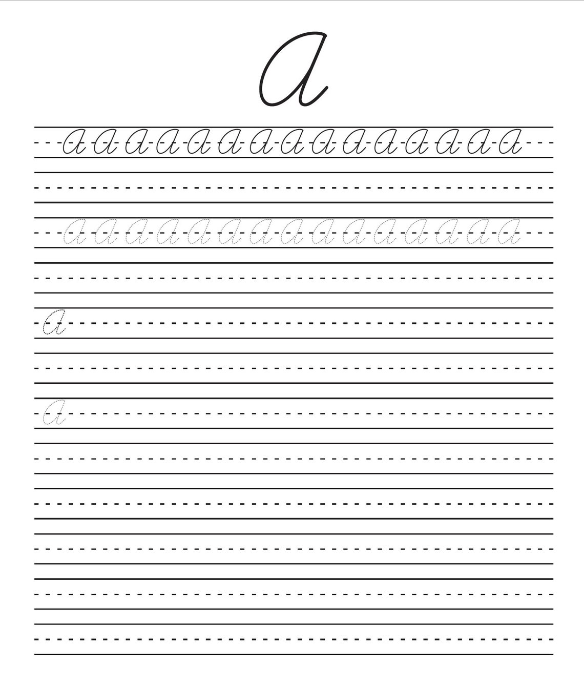 cursive-handwriting-booklet-for-elementary-kids-and-children-etsy
