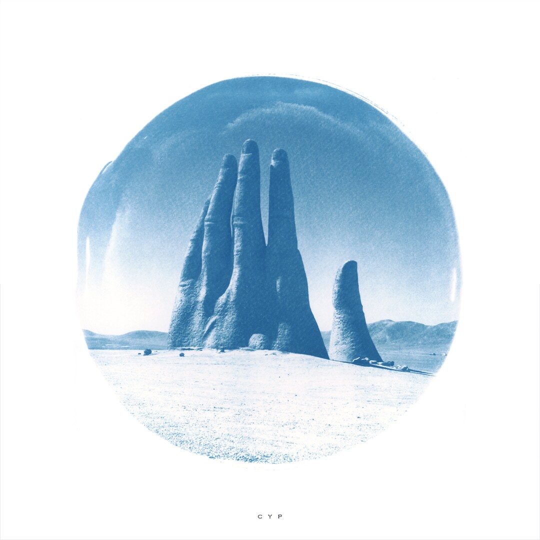 Cyanotype Poster, MANO DEL DESIERTO, Wall Art - Etsy