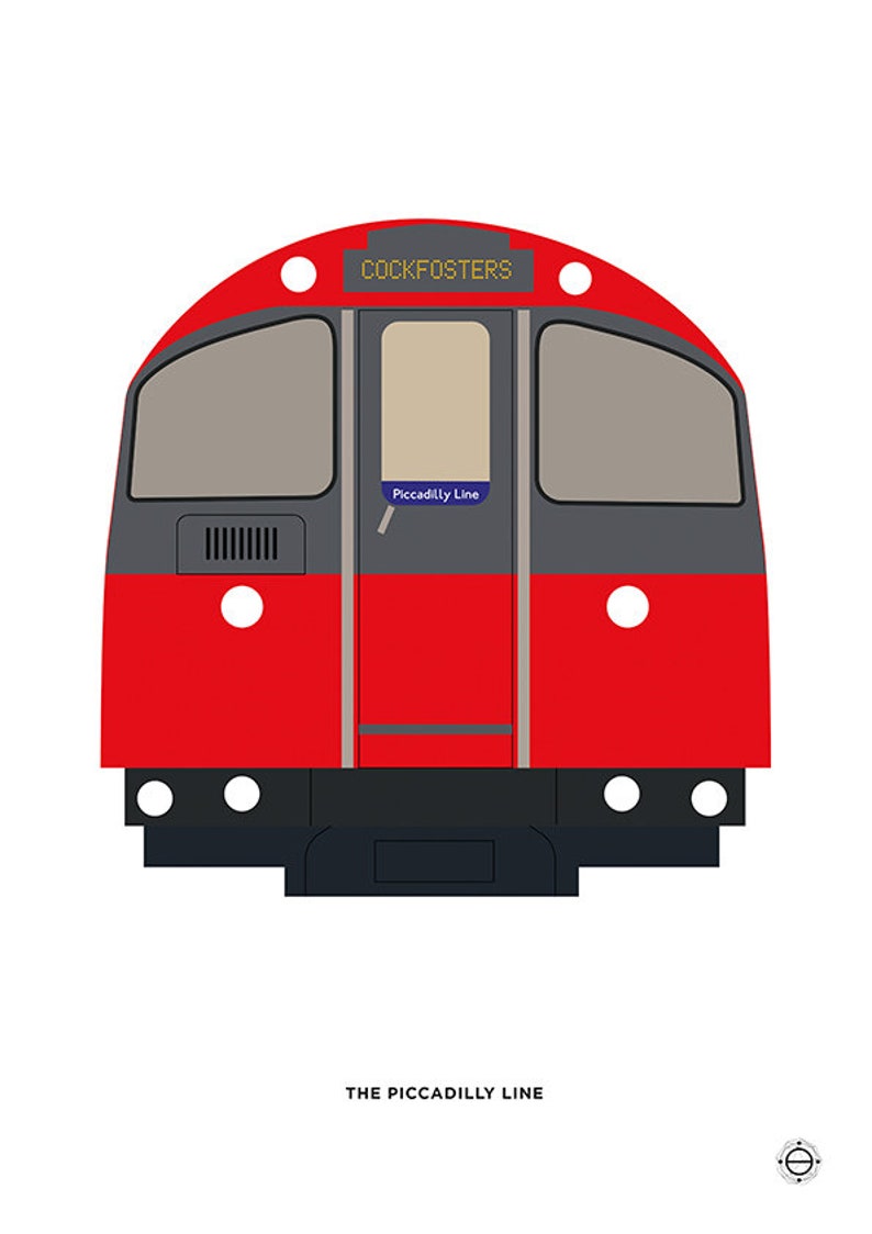 Transport for London Illustration Travel Poster Tube - Etsy UK