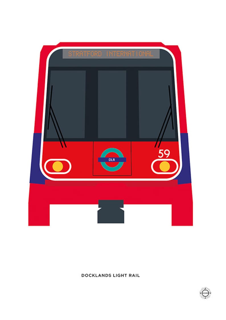 Transport for London Illustration Travel Poster Tube - Etsy UK