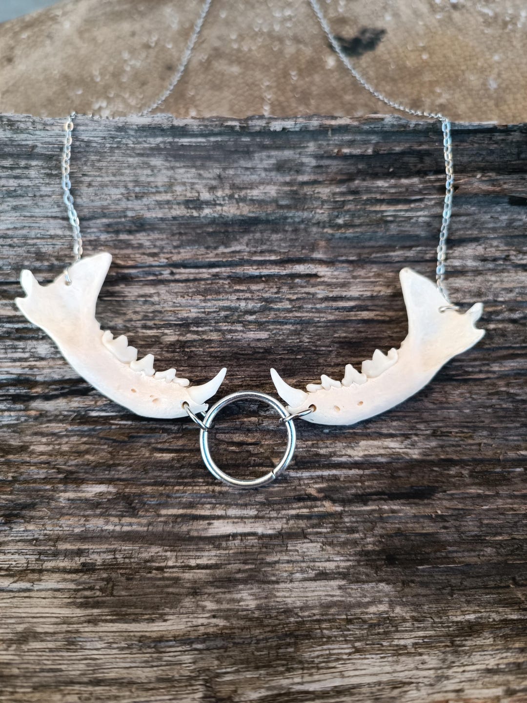 Bone Necklace. Gothic Necklace. Gothic Bone Necklace. Unique Jewelry ...