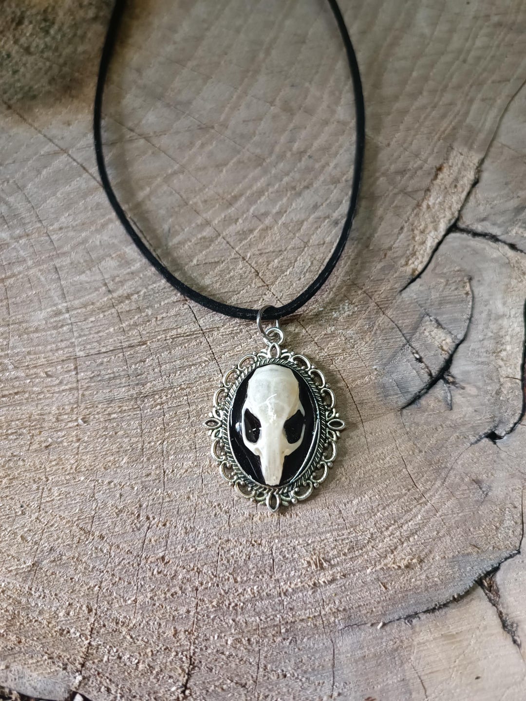 Bone Necklace. Gothic Necklace. Gothic Bone Necklace. Unique Jewelry ...