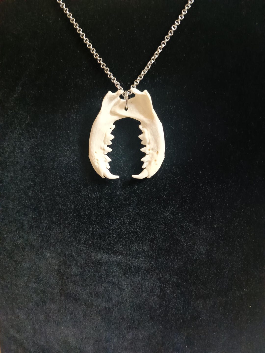 Bone Necklace. Gothic Necklace. Gothic Bone Necklace. Unique Jewelry ...