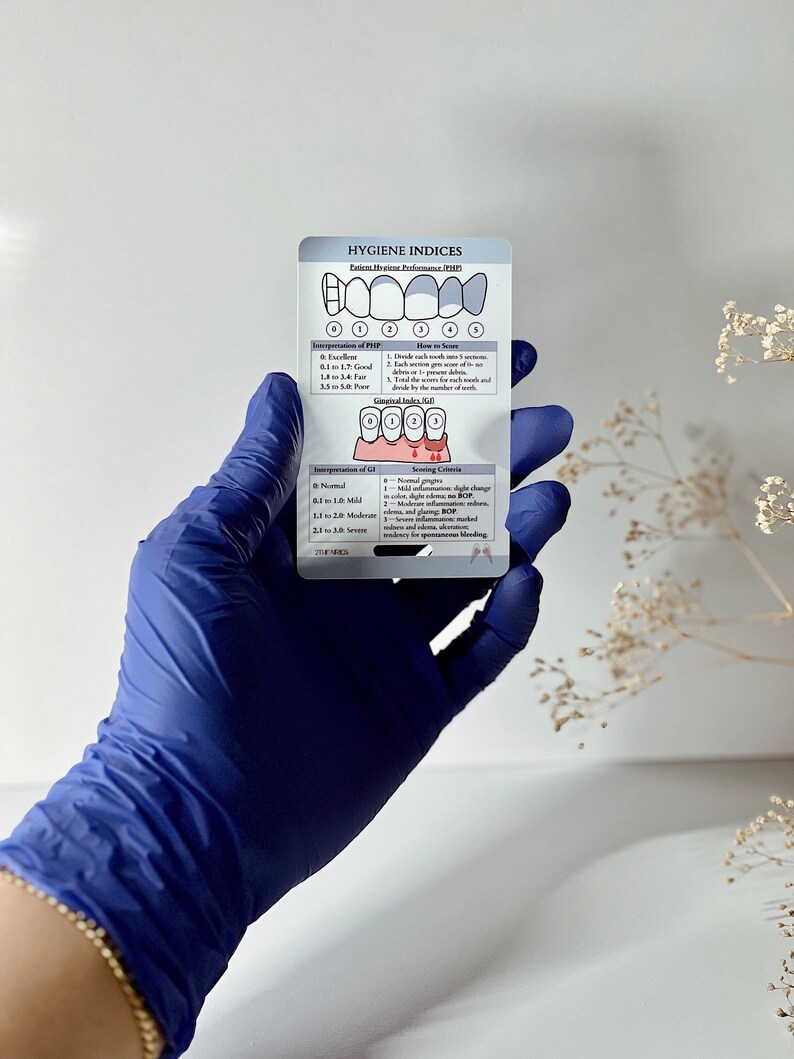 Oral Health Care. Quick Reference Card Study Card Dental - Etsy