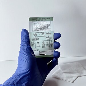 Oral Lesion Description. Quick Reference Card, Study Card, Dental ...