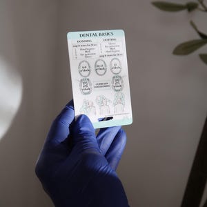 Dental Chairside Basics Card: Quick Reference Badge Buddy for ...