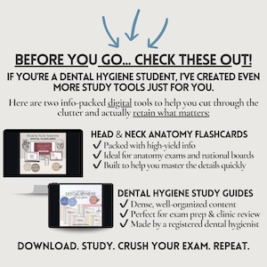 Dental Essentials Card Set | 10 Quick Reference Badge Buddy for Hygiene ...