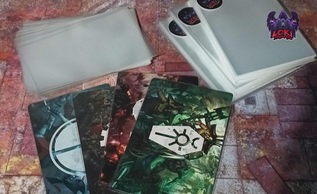 Card Sleeves for Wh40k Datasheet Cards & Aos Faction Packs (packs of 50 ...