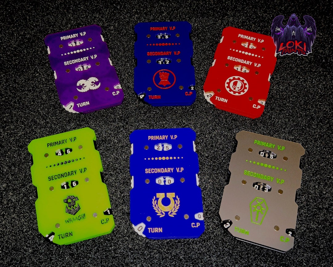 WH40K Game Tracker for 10th Edition 40k Fully Customizable - Etsy Canada