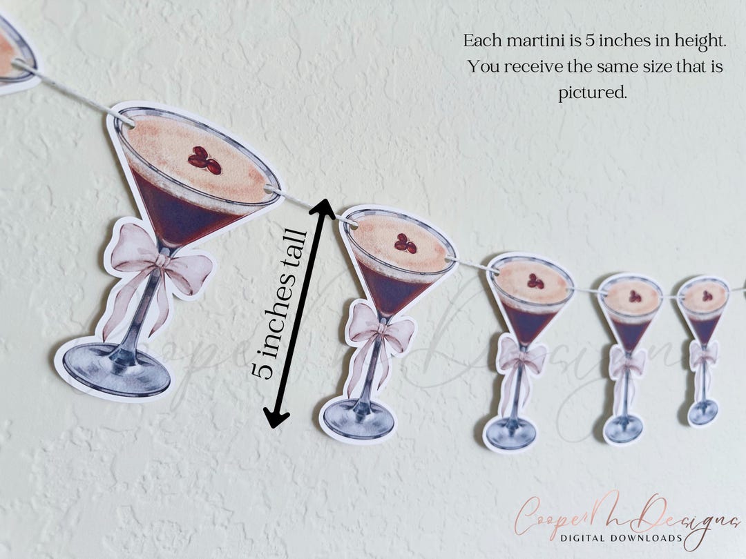 Espresso Martini Banner, Martini Banner, A Tini Bit Older Banner ...