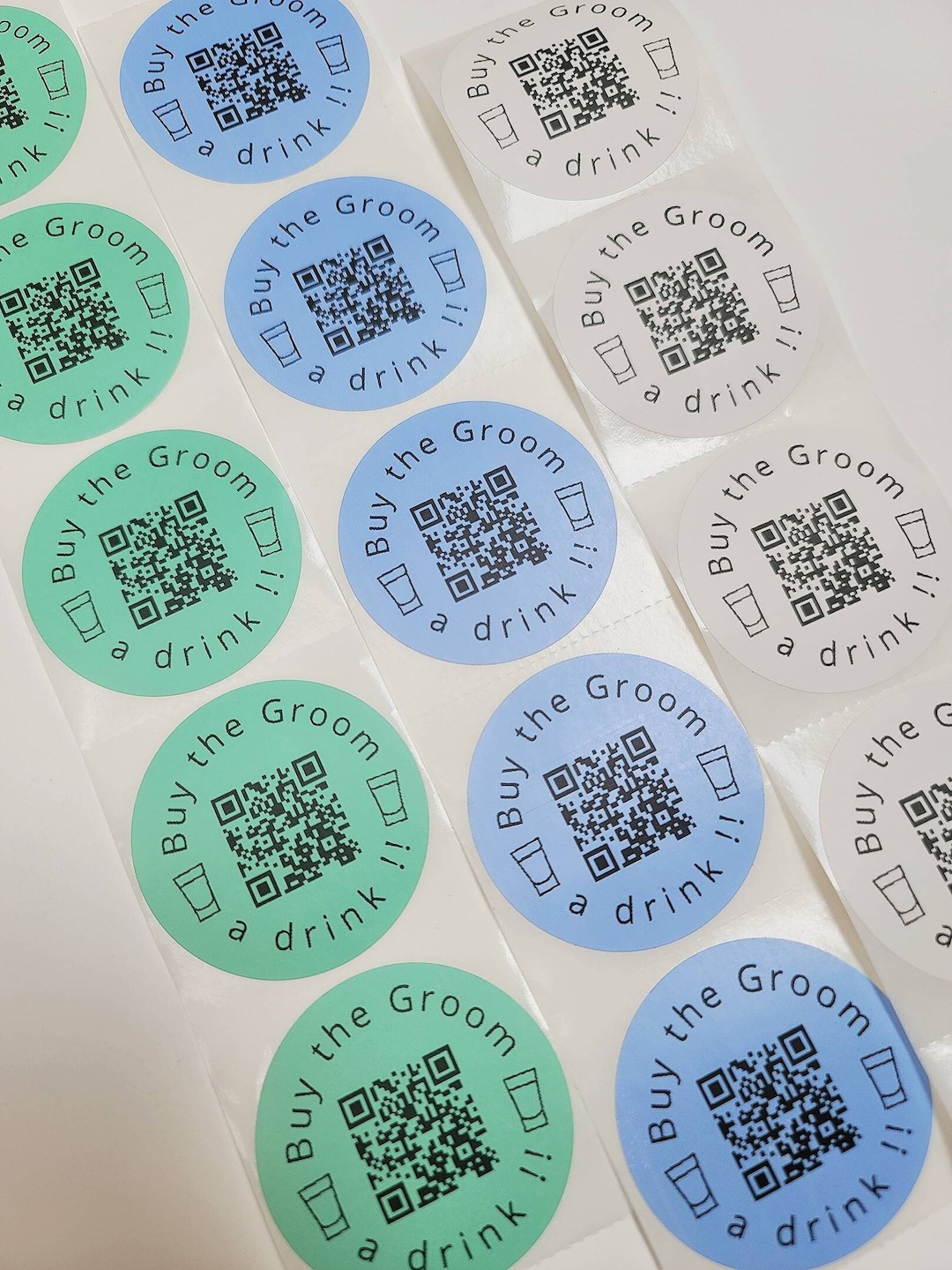 Buy the Groom a Drink Sticker | Venmo Sticker | Venmo QR Sticker ...