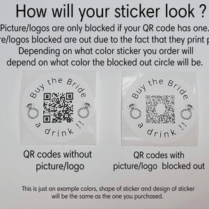 Buy the Bride a Shot Sticker | Venmo Sticker | Venmo QR Sticker ...