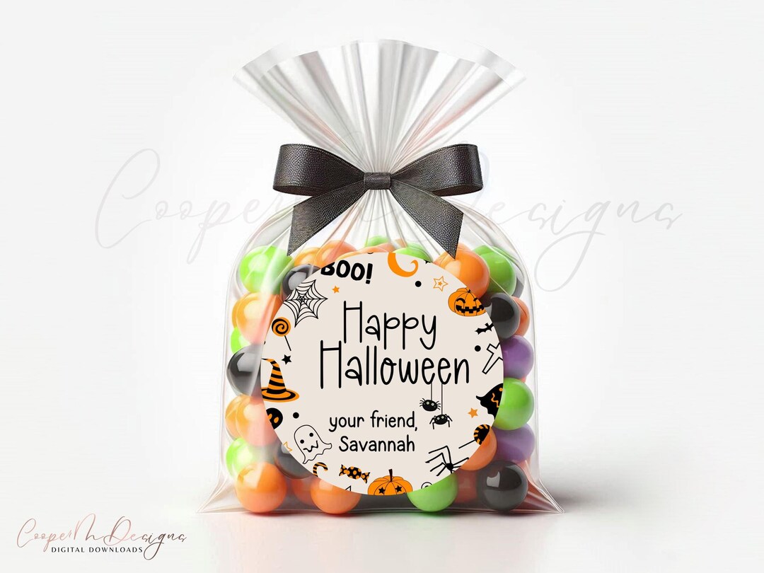 Custom Halloween Stickers | Halloween Stickers | Trick or Treat ...