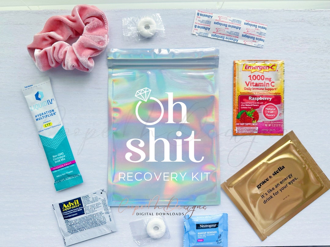 Oh Shit Recovery Kits , Oh Shit Kits for Bachelorette Hangover Kit ...