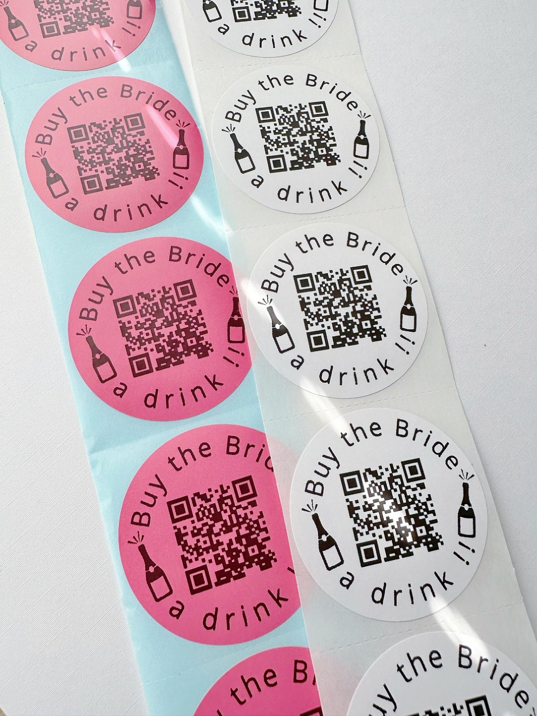Buy the Bride a Drink Sticker | Venmo Sticker | Venmo QR Sticker ...