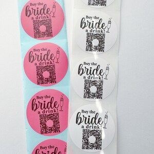 Buy the Bride a Drink Sticker | Venmo Sticker | Venmo QR Sticker ...
