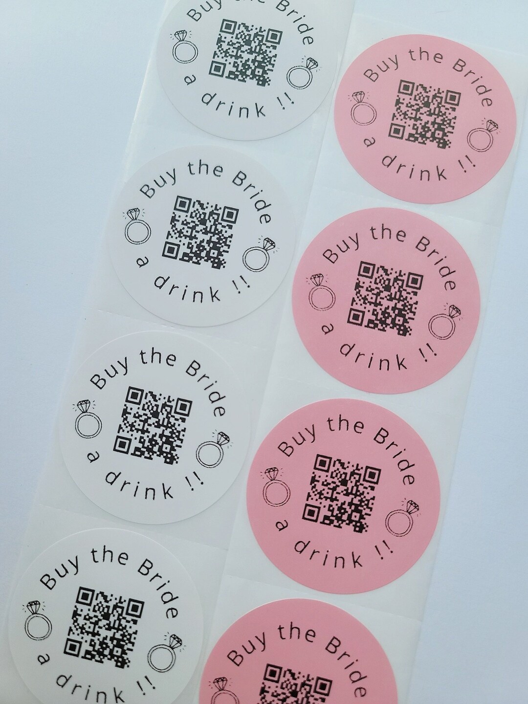 Buy the Bride a Drink Sticker Venmo Sticker Venmo QR - Etsy