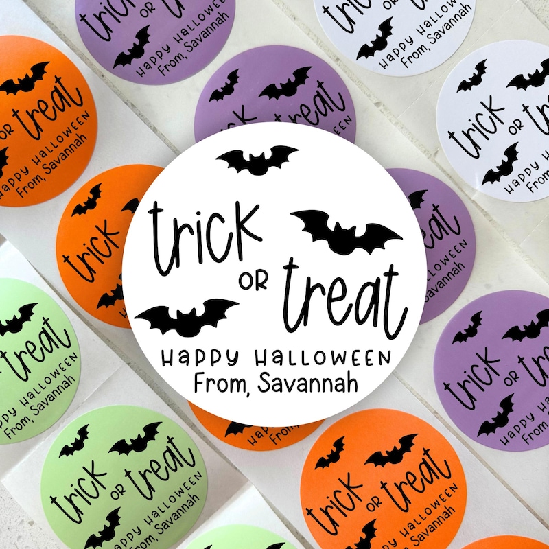 Halloween Stickers - Etsy