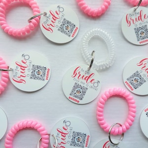 Buy the Bride a Drink, Bachelorette Party Bracelet, Venmo QR Code ...