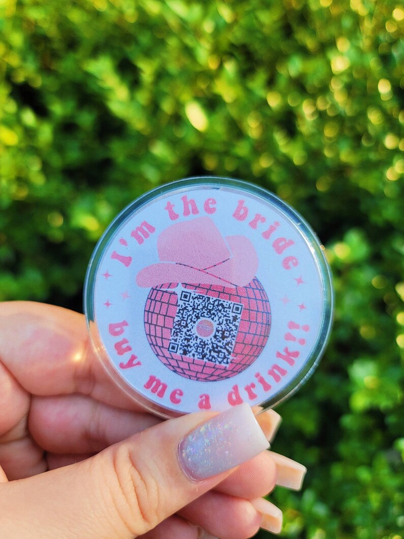 Buy The Bride A Drink Button Bachelorette Party Venmo Etsy