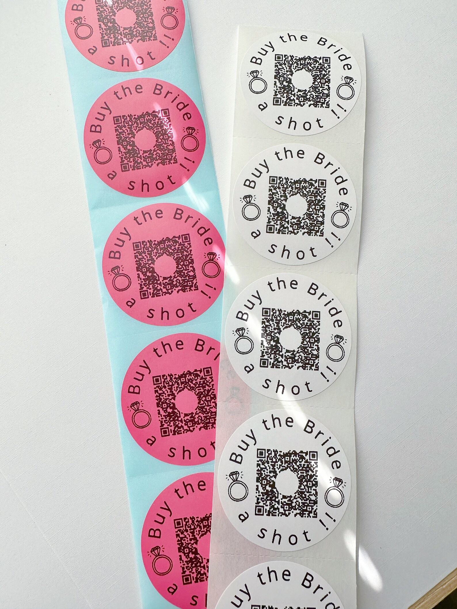 Buy the Bride a Shot Sticker | Venmo Sticker | Venmo QR Sticker ...