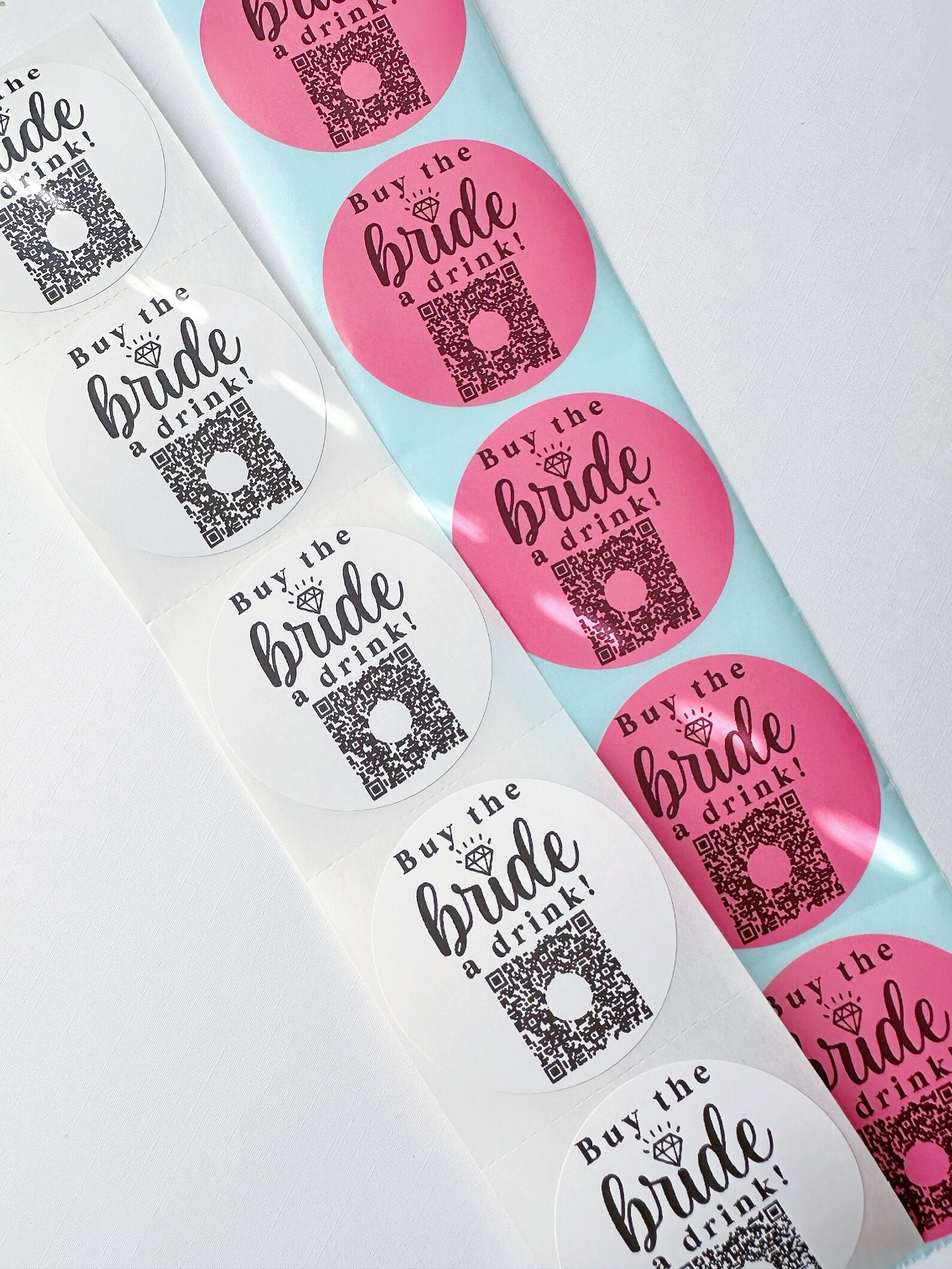 Buy the Bride a Drink Sticker | Venmo Sticker | Venmo QR Sticker ...