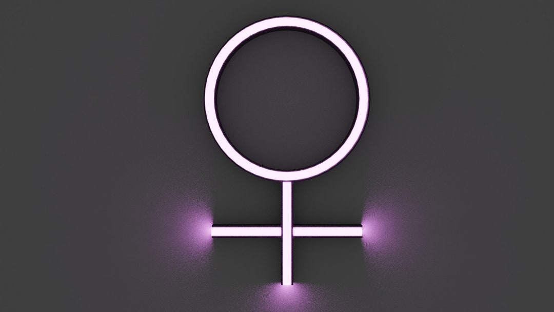 Female Symbol Neon Sign LED glowjobs - Etsy