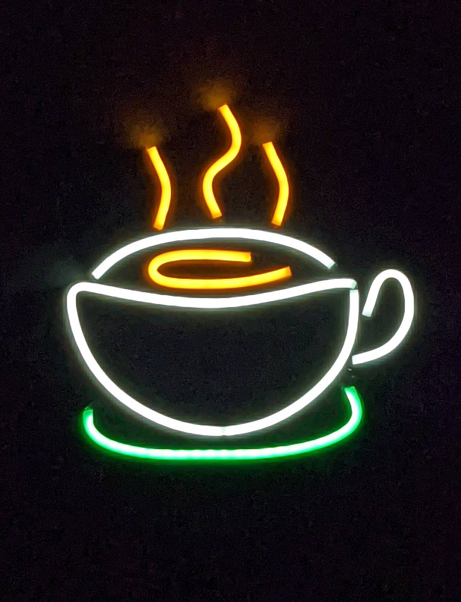 Coffee Cup Neon | Etsy
