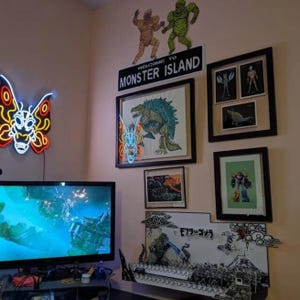 Mothra Neon Sign LED, Goji Wall Art, Trendy Neon Sign, Godzilla Light ...