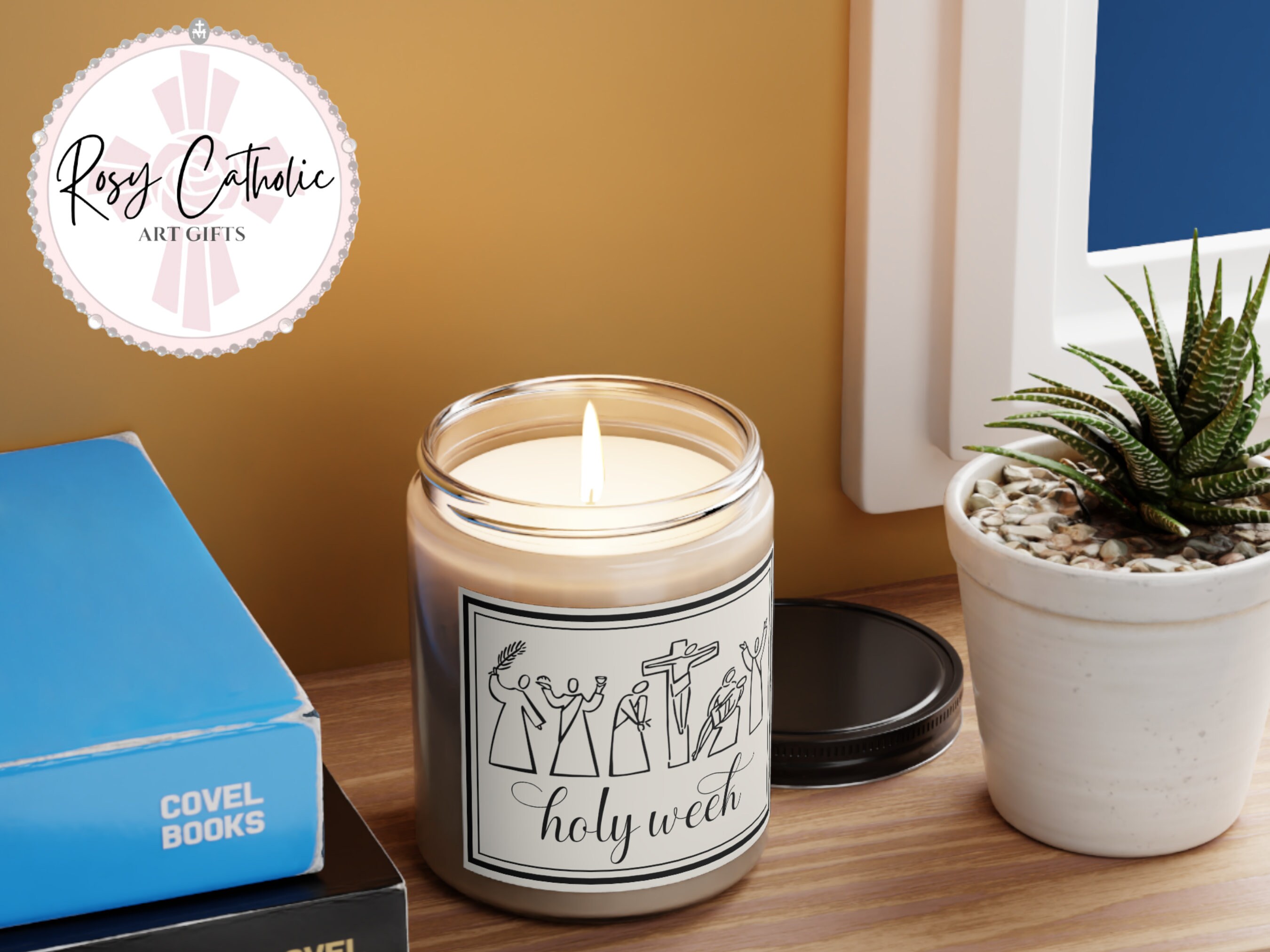Holy Week, Easter Candle, Easter Gift, Easter Teacher Gift, Religious ...