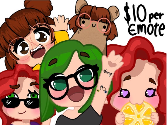Streamer Emotes | Etsy