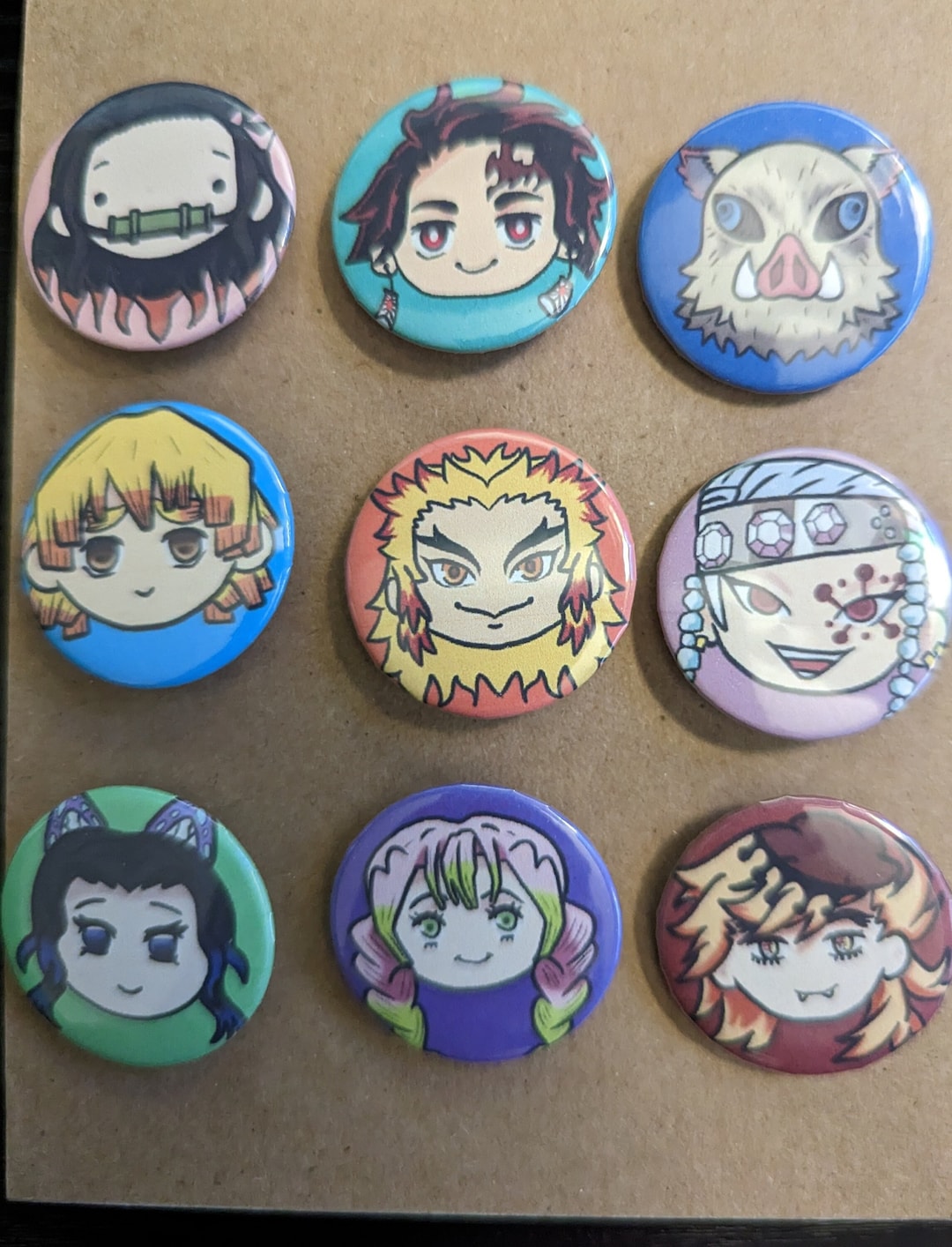 Slayer of Demons Buttons - Etsy