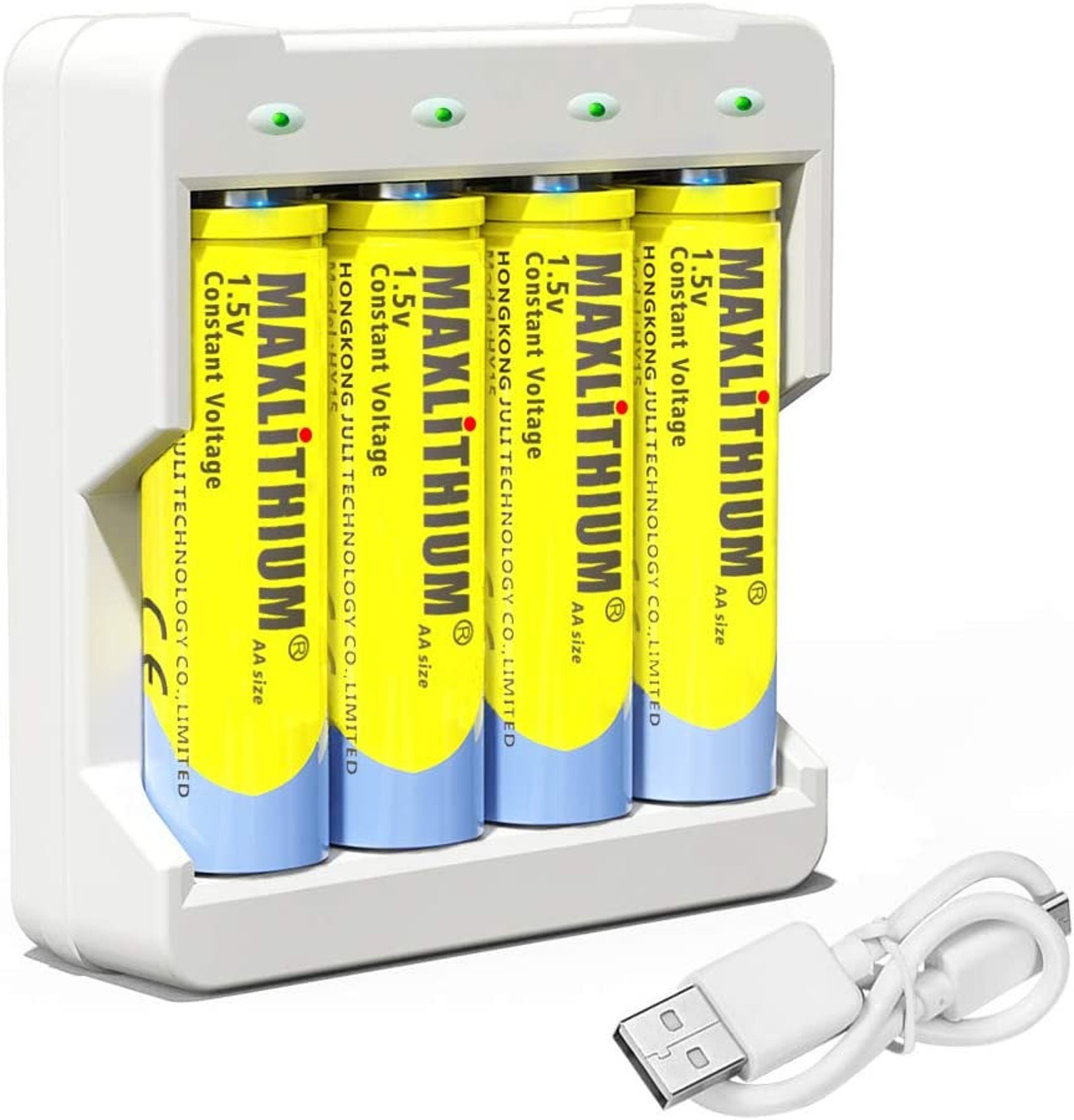 MAXLITHIUM AA Batteries Rechargeable Li-ion 1.5V Constant | Etsy MAXLITHIUM AA Batteries Rechargeable Li-ion 1.5V Constant | Etsy